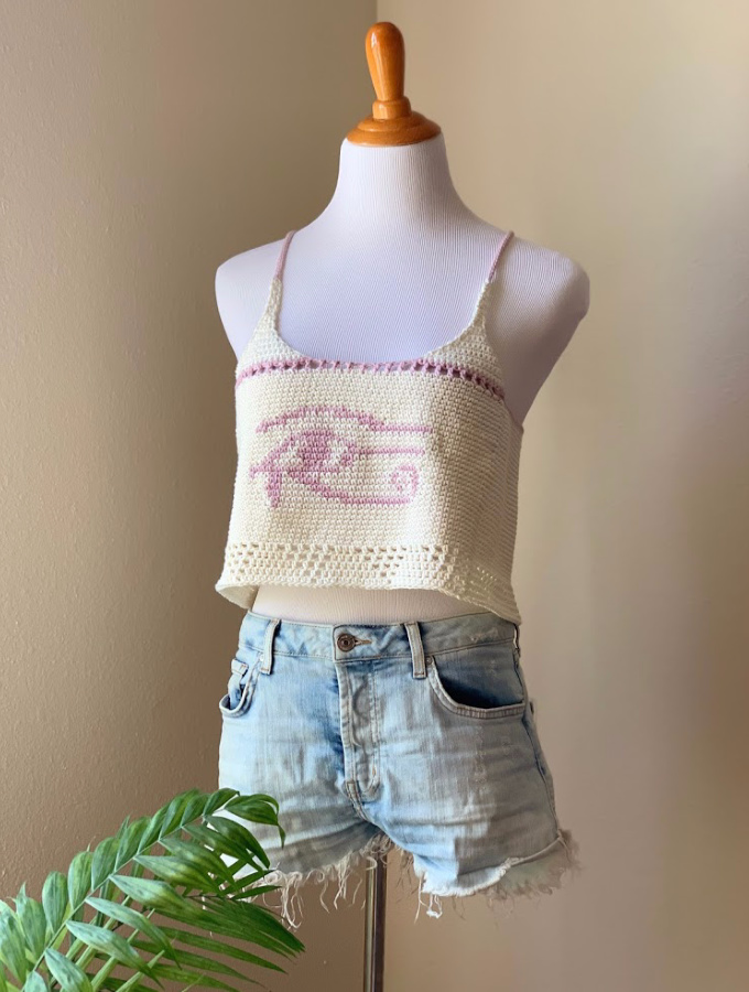 Racerback Crop Top | Yarndrasil