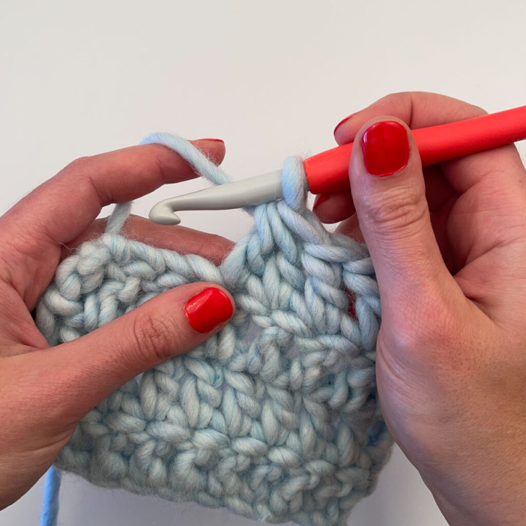 DC2TOG, Double Crochet Two Together - Yarndrasil - Crochet Tutorial