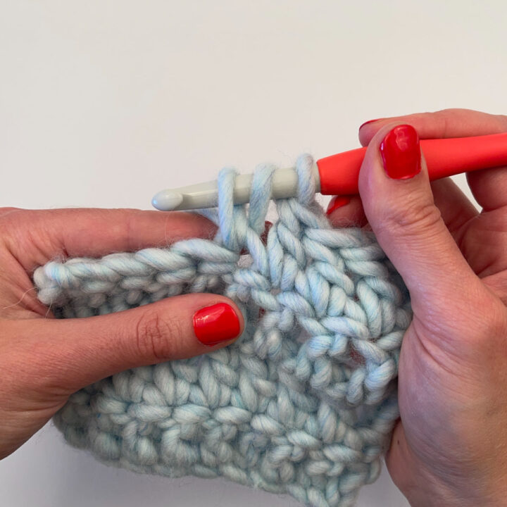 DC2TOG, Double Crochet Two Together - Yarndrasil - Crochet Tutorial