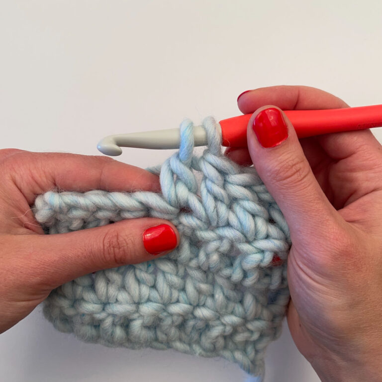 DC2TOG, Double Crochet Two Together - Yarndrasil - Crochet Tutorial